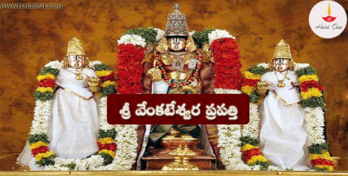 Sri Venkateshwara Prapatti in Telugu | శ్రీ వేంకటేశ్వర ప్రపత్తి • Hari Ome