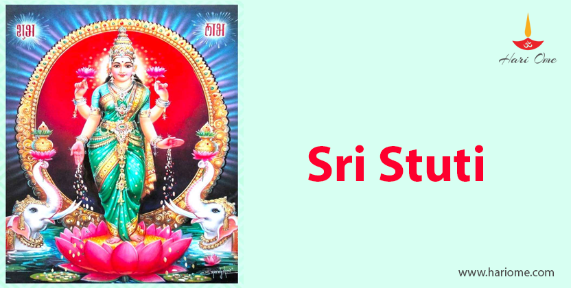 Sri Stuti • Hari Ome